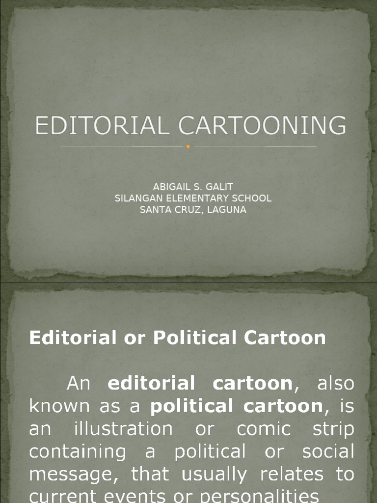 Editorial Cartooning Techniques | PDF | Cartoon