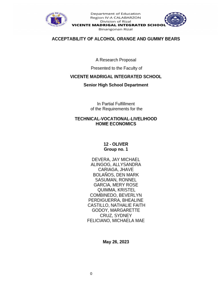 A.template Final All Preliminaries Title With Vmis Logo 2 | PDF ...