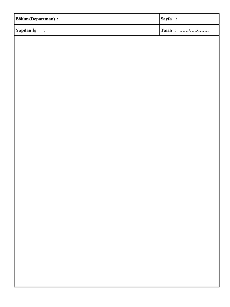 5 Bos Defter Sayfasi | PDF