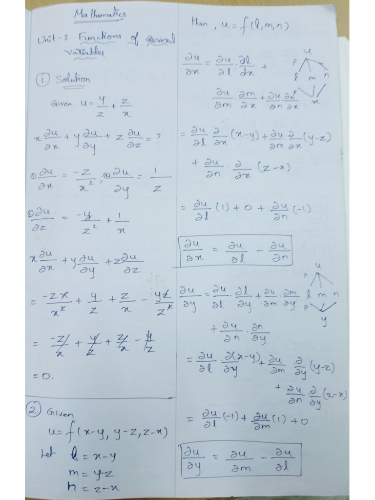 Maths Unit - 3 (2marks) | PDF
