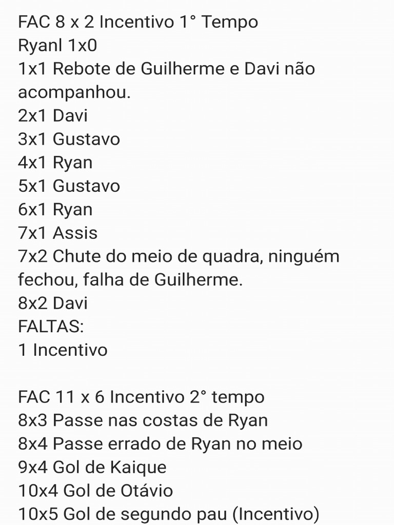 Súmula FAC X Incentivo - 240907 - 160950 | PDF