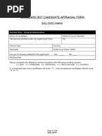 RACP AT-CEX-Form | PDF | Physical Examination | Information