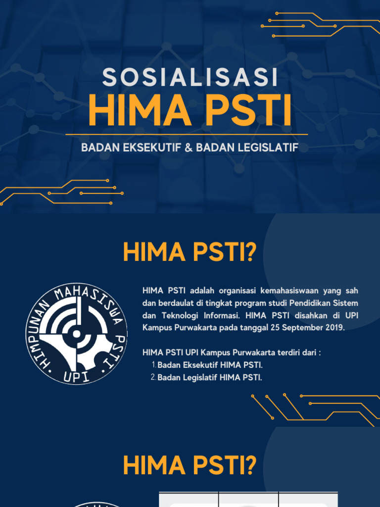 Sosialisasi Hima Psti 2025 | PDF