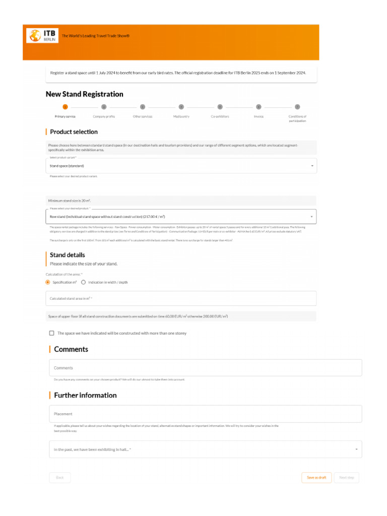 Itb Berlin Form | PDF