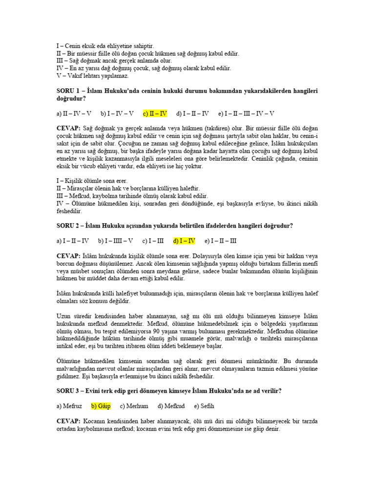 THT 2 Şıklı | PDF