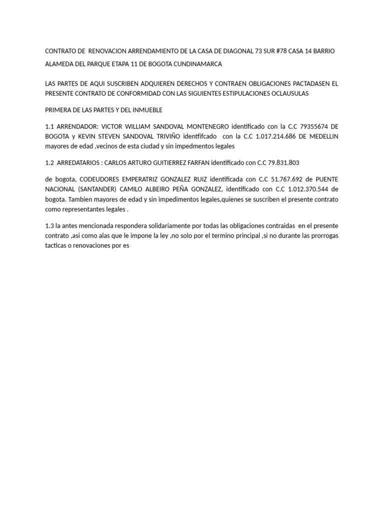 Documento Kevin | PDF