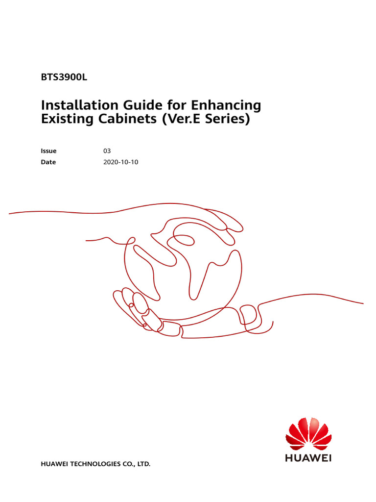 BTS3900L Installation Guide for Enhancing Existing Cabinets (Ver.E ...