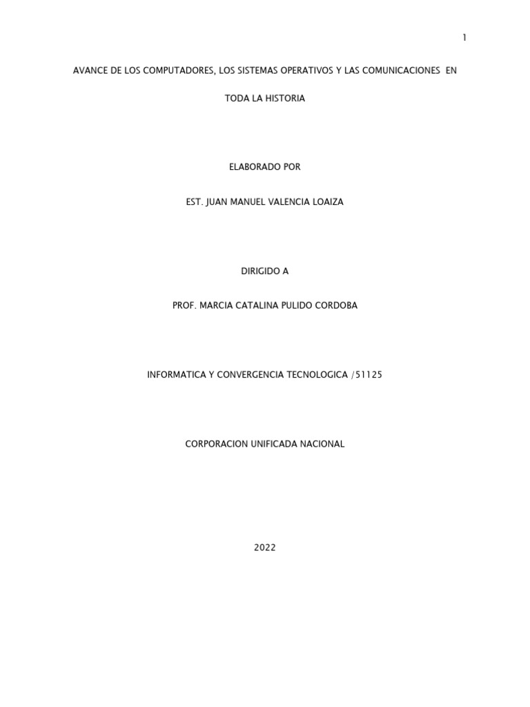 Aca 1 Informatica y Convergencia Tecnologica 1 | PDF | Microsoft Windows | Microsoft