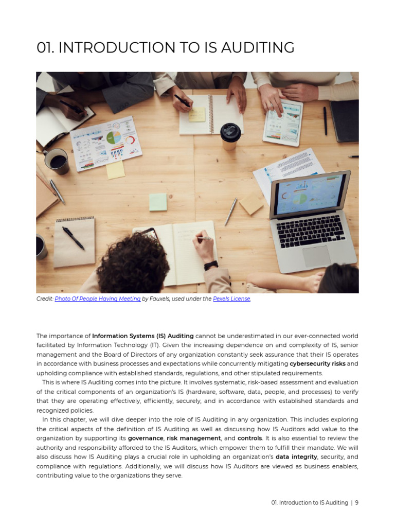 Ch01 2024 Auditing Information Systems | PDF | Audit | Information Security
