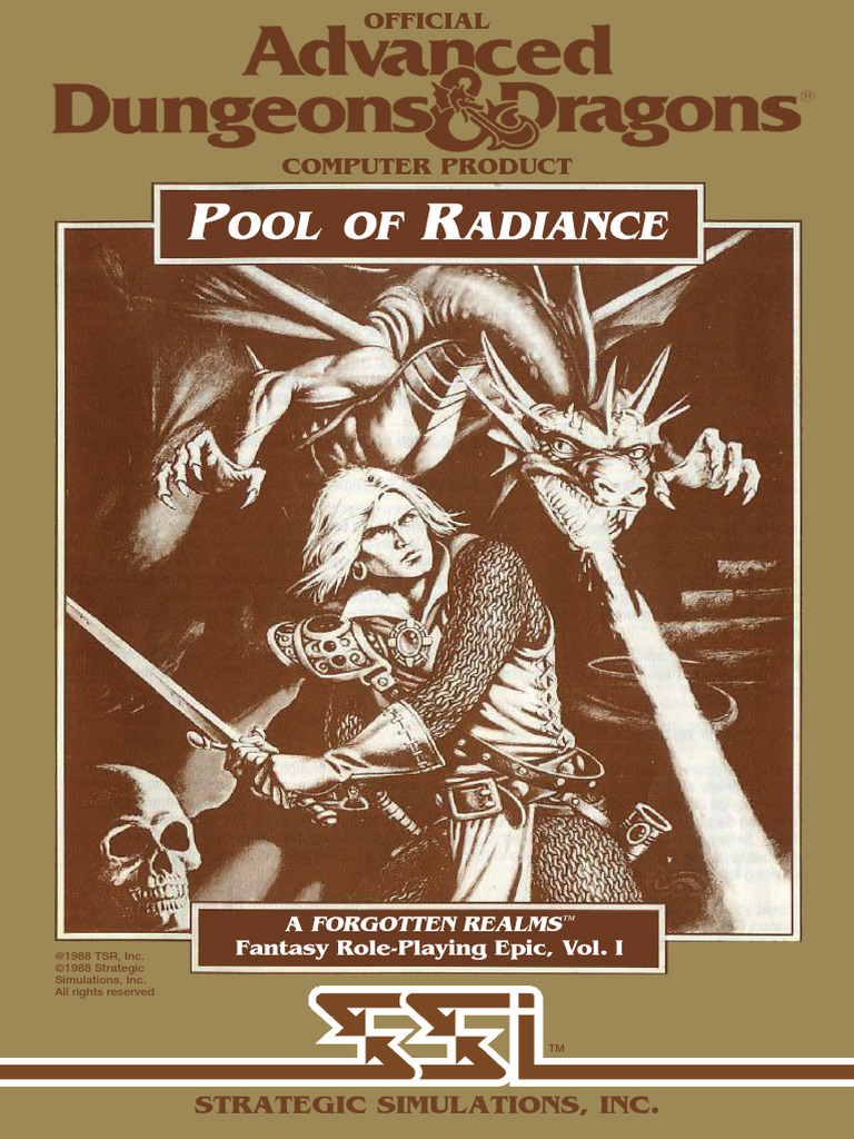 Pool of Radiance - Manual | PDF | Role Playing Games
