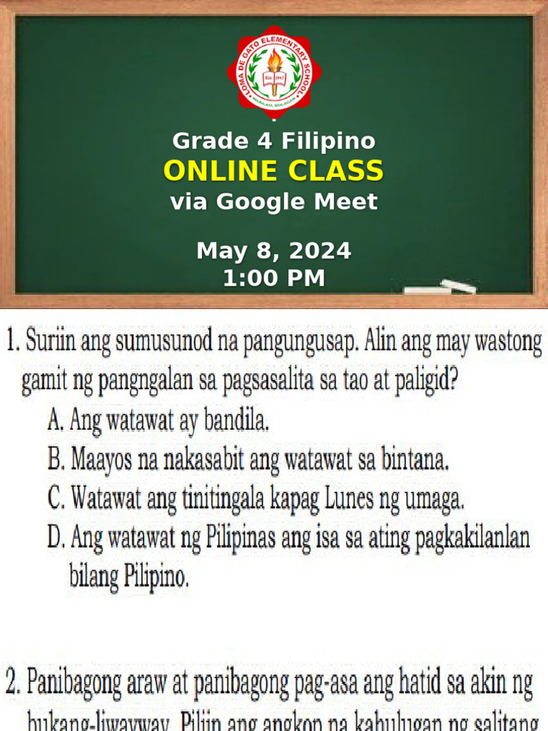 RAT Filipino Complete | PDF