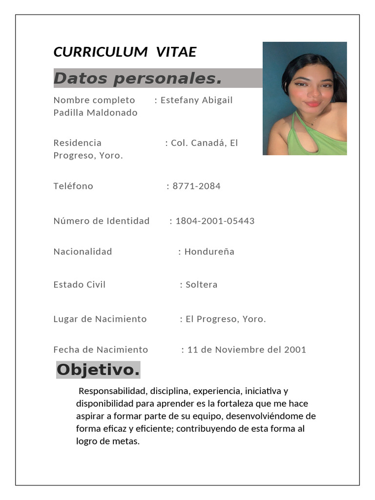 Curriculum de Abi 2 N | PDF