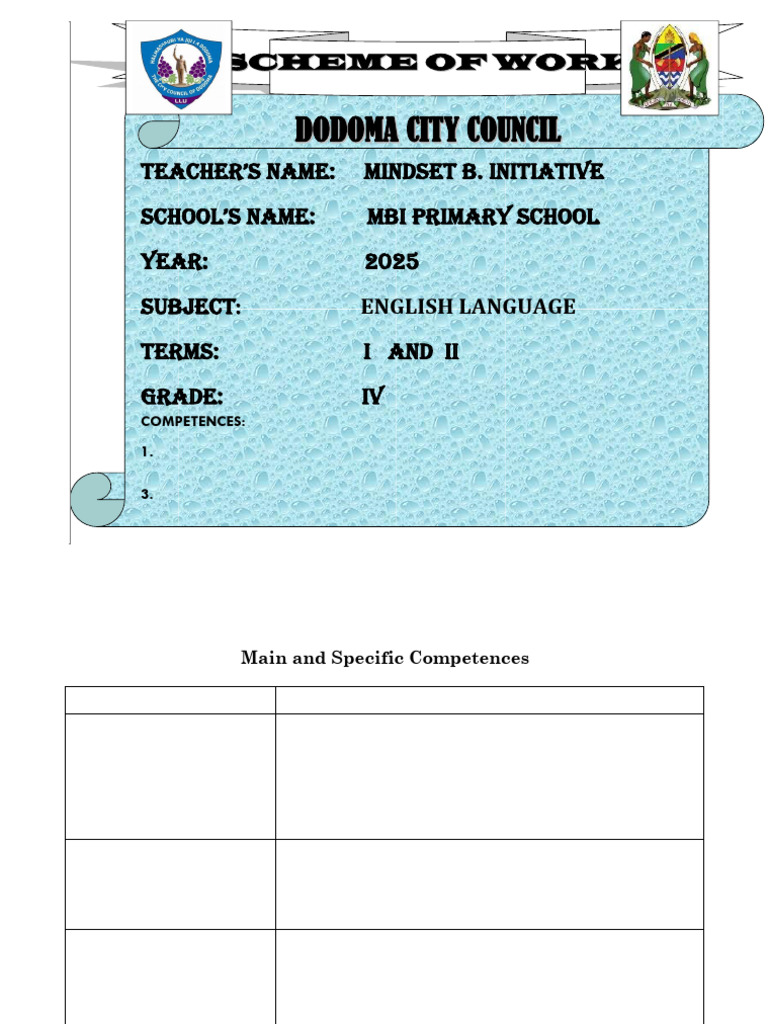 2025 Scheme English STD Iv | PDF | English Language | Vocabulary