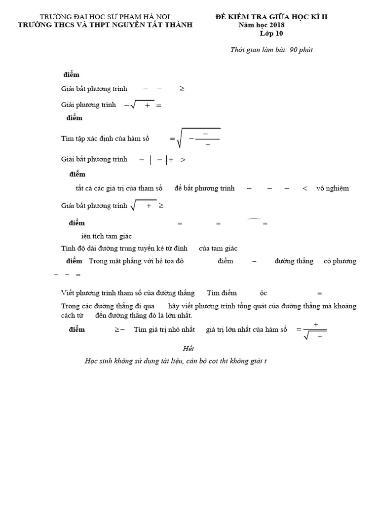 de-kiem-tra-giua-hoc-ky-2-toan-10-nam-2019-truong-nguyen-tat-thanh-ha-noi | PDF