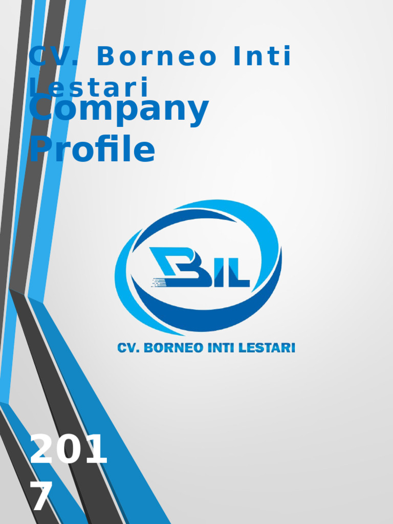 Profil Perusahaan CV. Borneo Inti Lestari | PDF