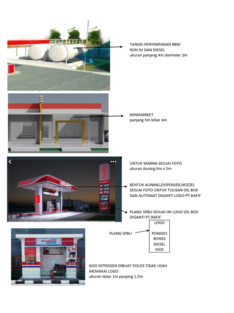 bangunan spbu | PDF