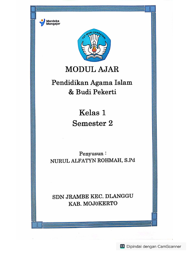Modul Ajar PAI Kelas 1 Semester 2 | PDF