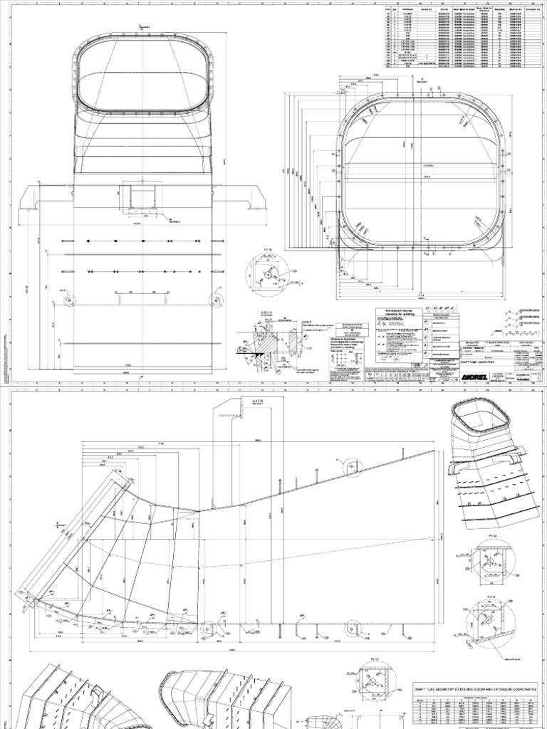Mrg-Hin-B004 - Turbine Draft Tube Cone - r0 | PDF