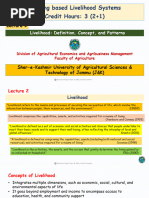 Sustainable Livelihood Framework | PDF | Climate Resilience | Environment