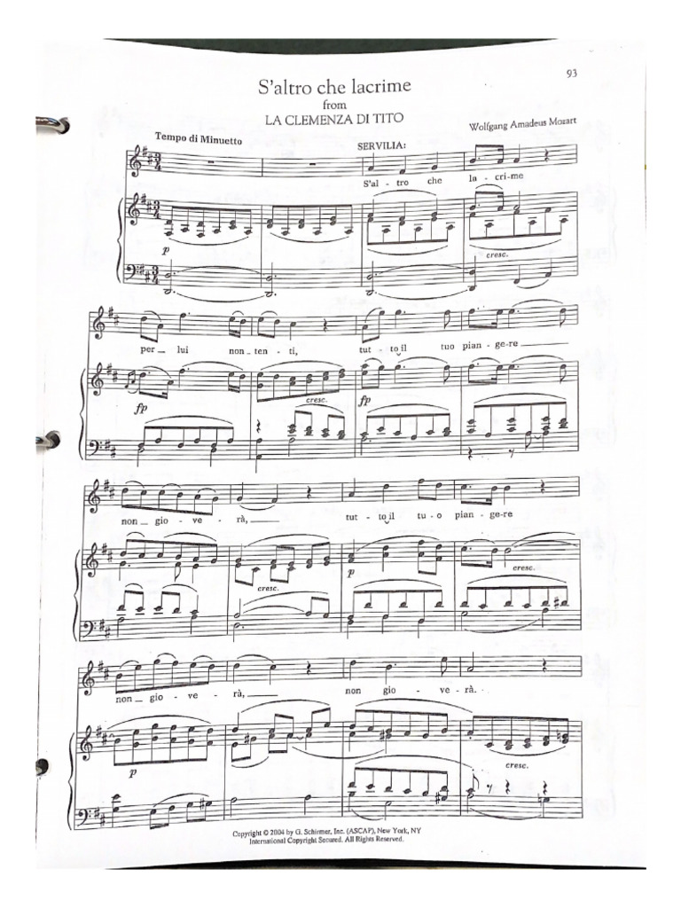 S'altro Che Lacrime | PDF