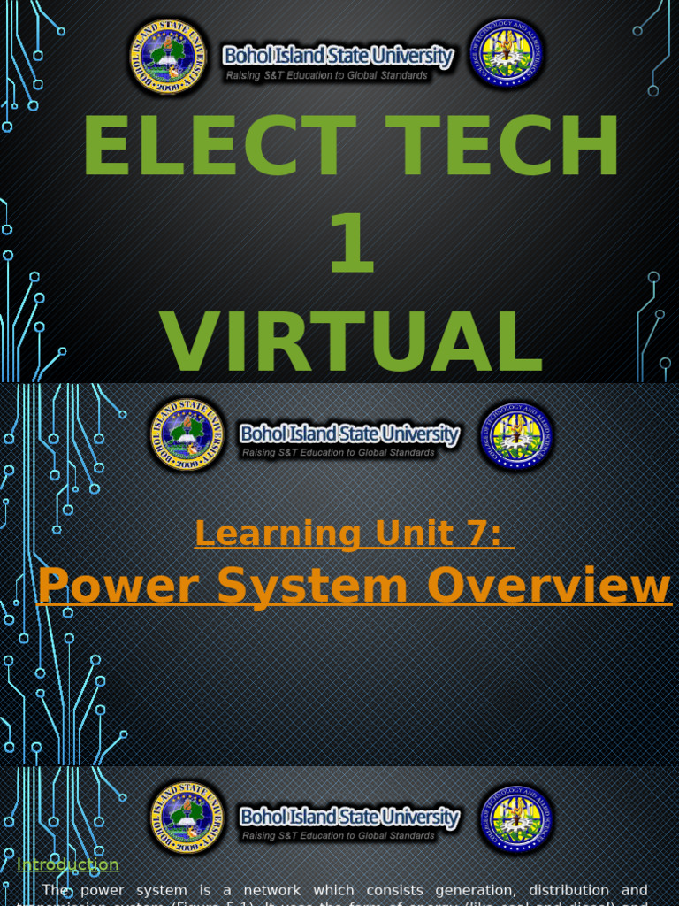 Power System Overview | PDF | Electric Power Distribution | Power Station