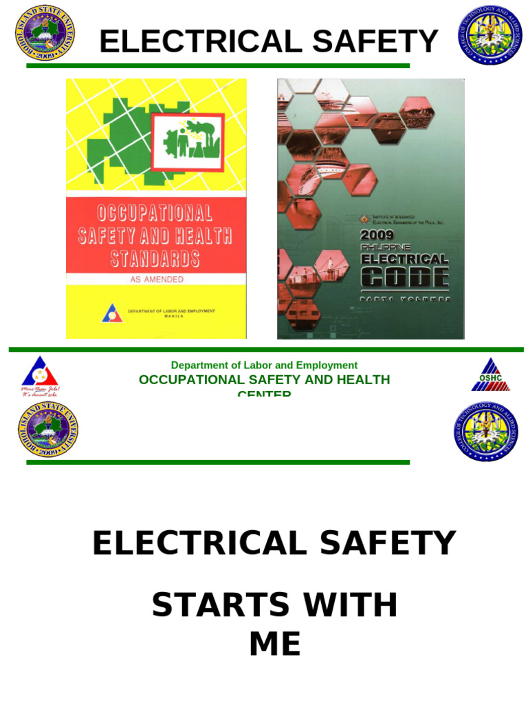 Electrical Safety 1 | PDF | Electric Current | Alternating Current