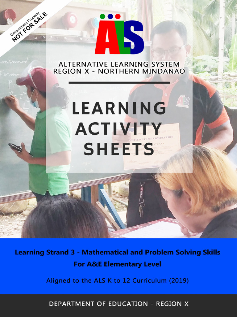 LS3 Mathematical _ Problem Solving ELEMENTARY | PDF | Subtraction ...