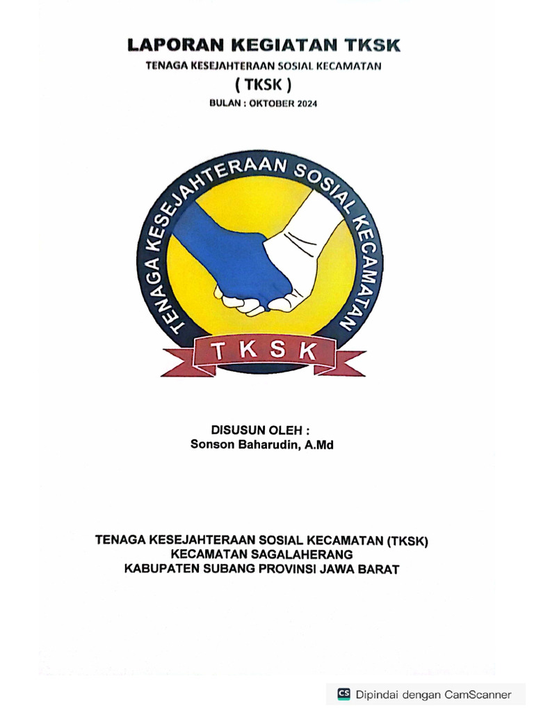 Lap. TKSK SAGALAHERANG OKTOBER | PDF