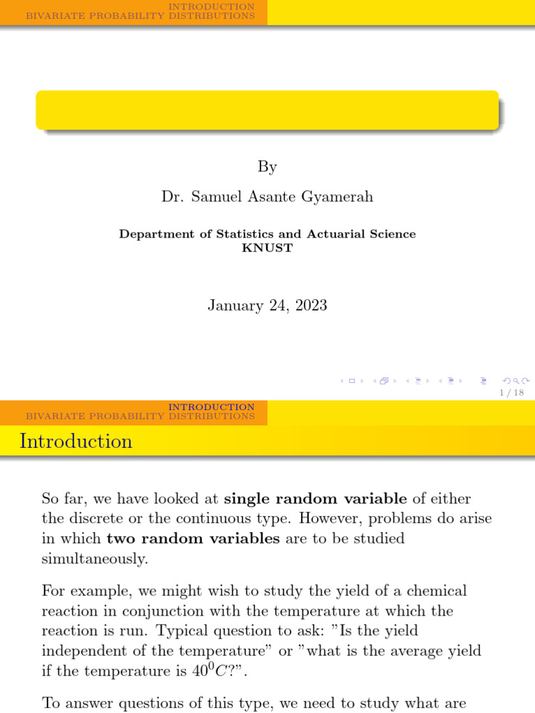 Unit 4 | PDF | Probability Distribution | Probability And Statistics