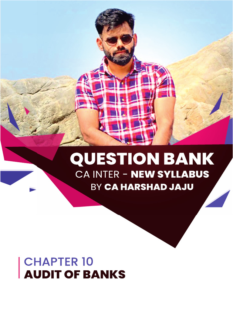CA Inter (QB) - Chapter 10 | PDF | Mortgage Law | Audit