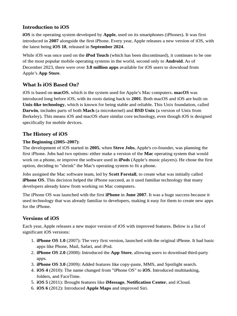 Intro Iphone | PDF | Scheduling (Computing) | Ios