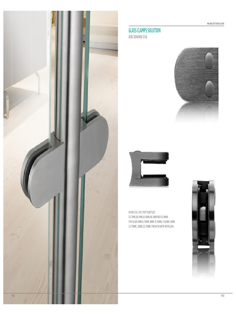 Glass Clamps Solution | PDF