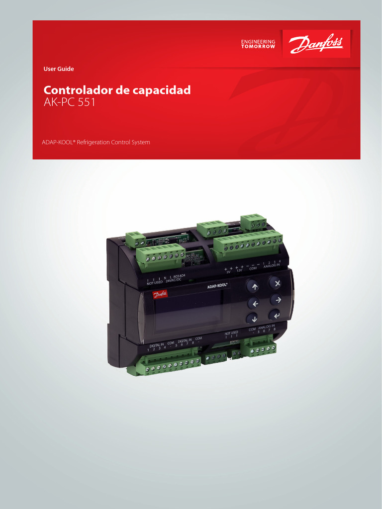 Danfoss AK-PC 551 | PDF | Sensor | Relé