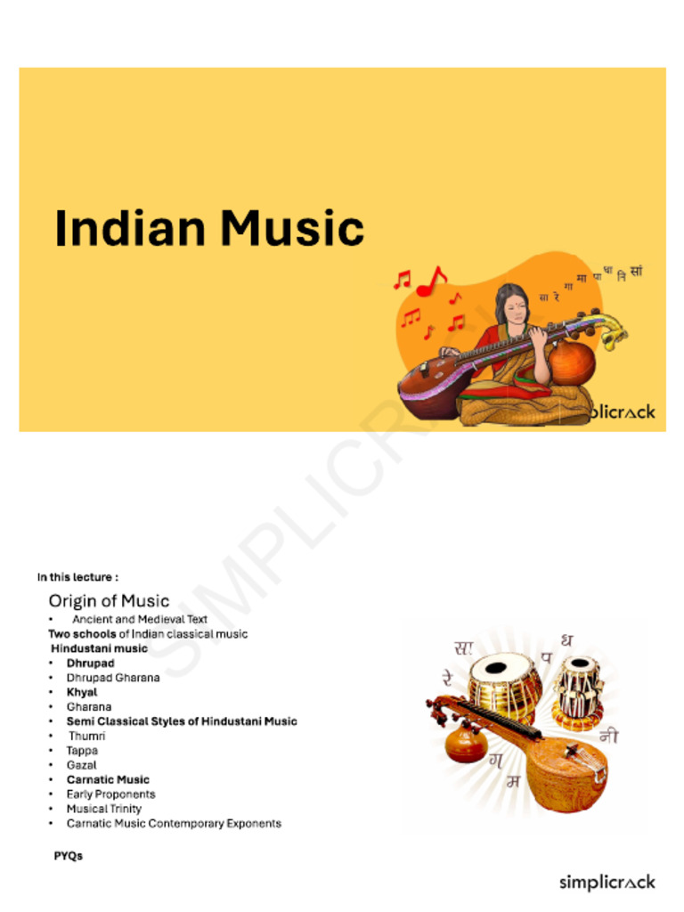 Indian Music | PDF