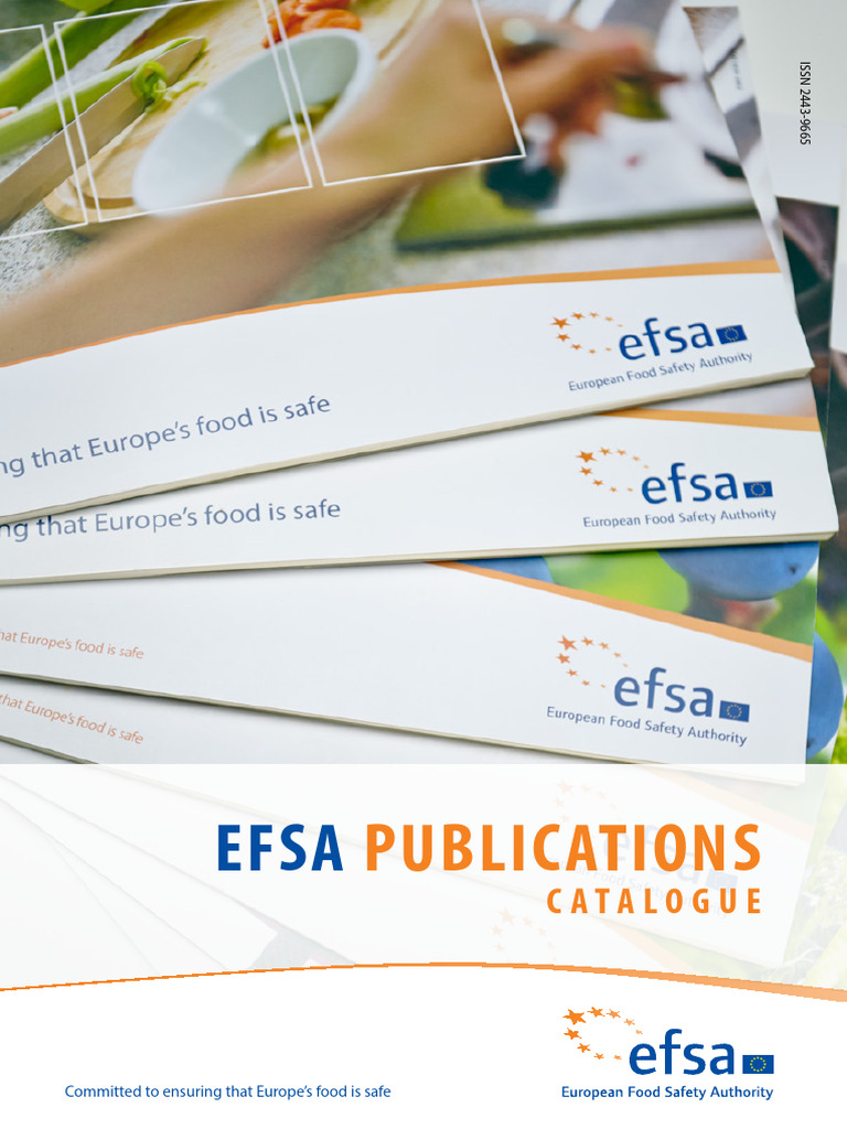 EFSA Publications Catalogue Overview | PDF | Risk Assessment | Risk