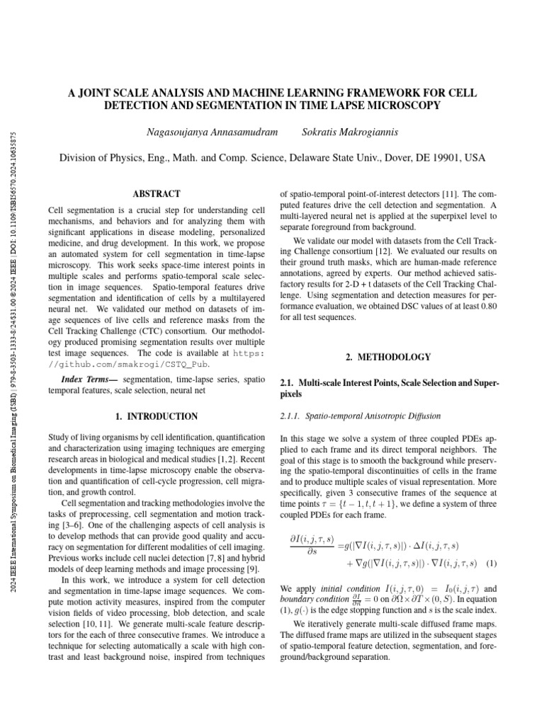 A_Joint_Scale_Analysis_And_Machine_Learning_Framework_For_Cell_Detection_And_Segmentation_In ...