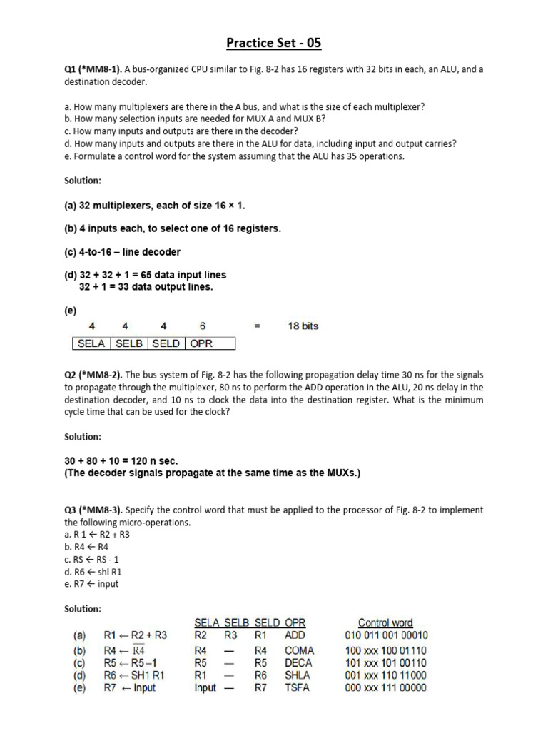 Practice Sets - 05 & 06 (Fathom) | PDF
