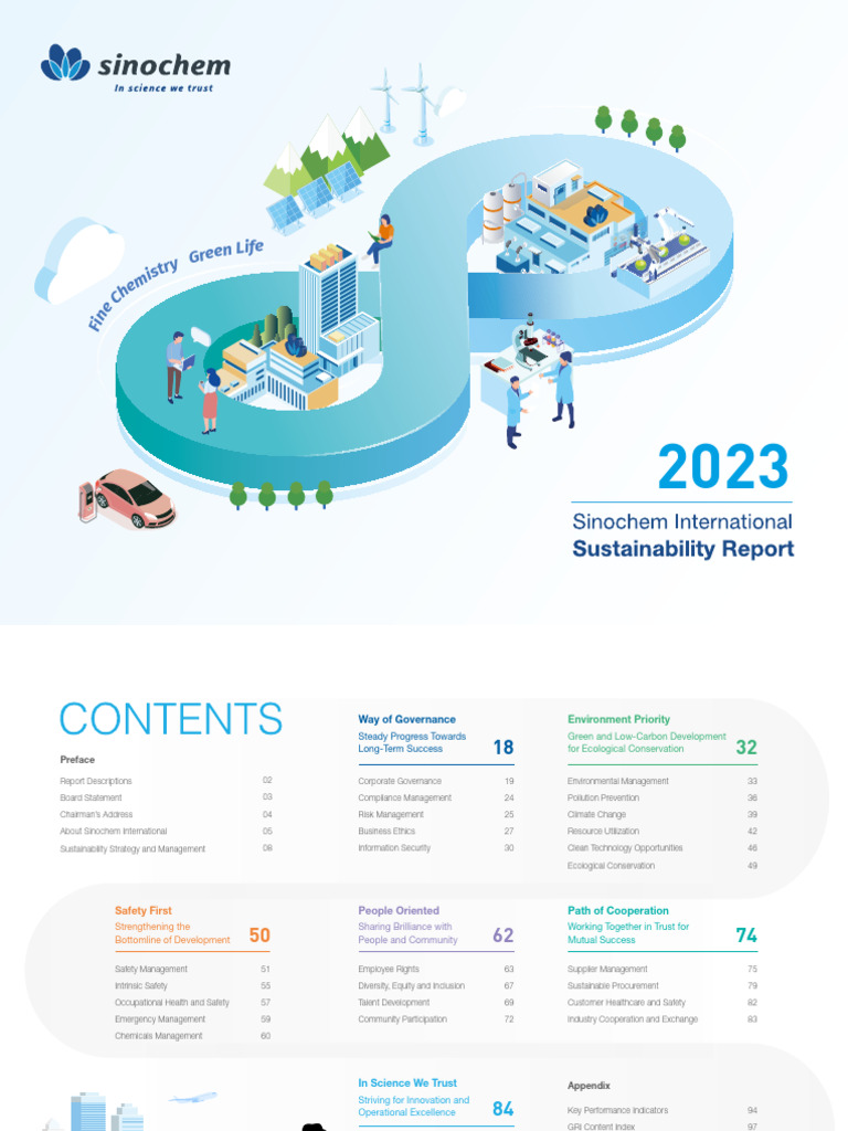 2023 Sinochem International Sustainability Report | PDF | Governance ...