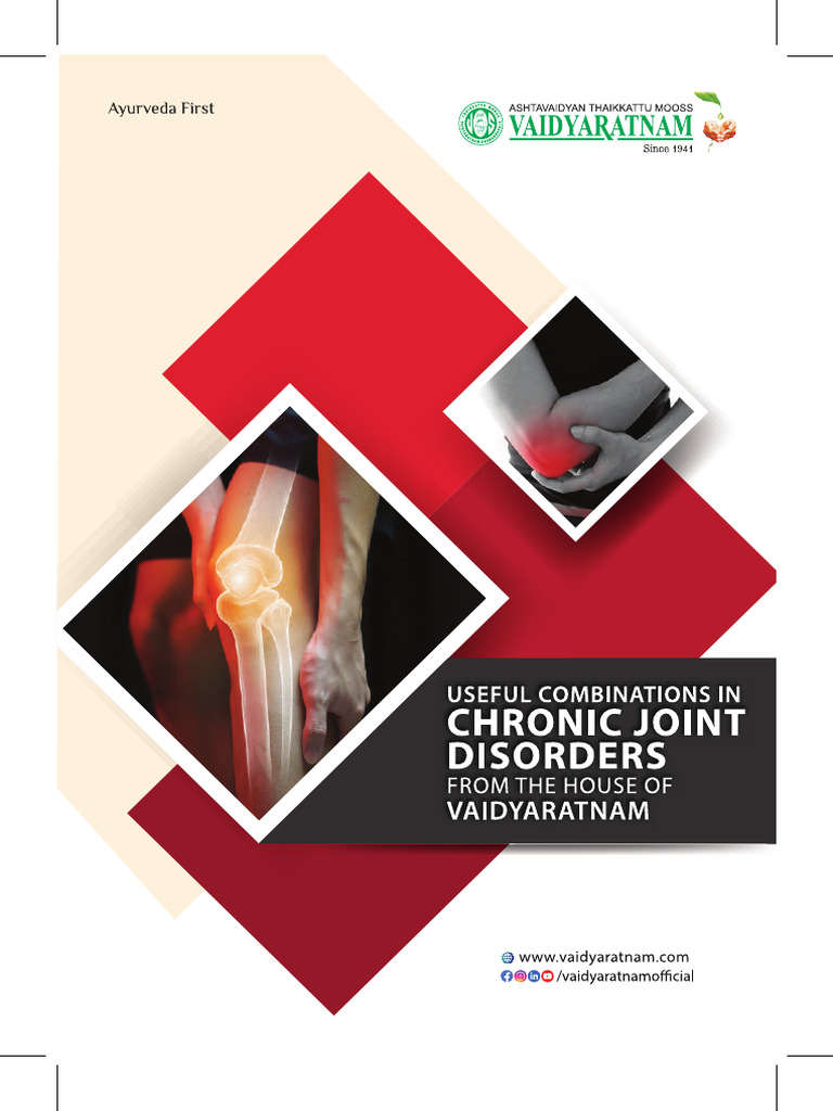 Chronic Joint Disorders LBL | PDF