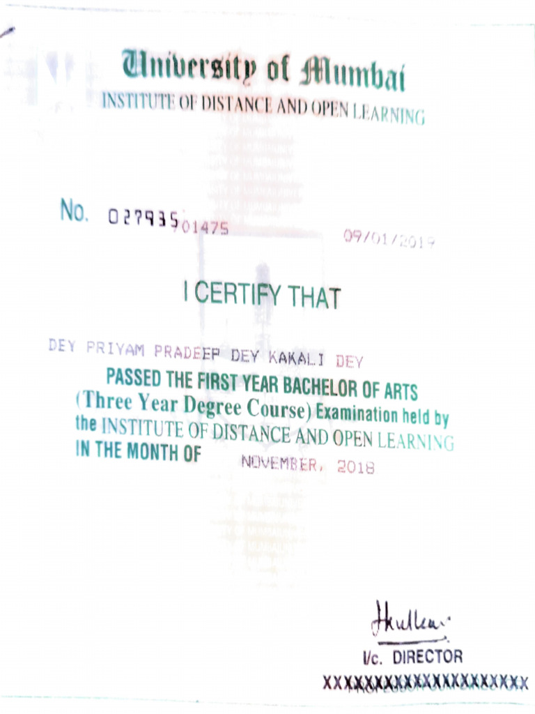 Certifacte Uni | PDF