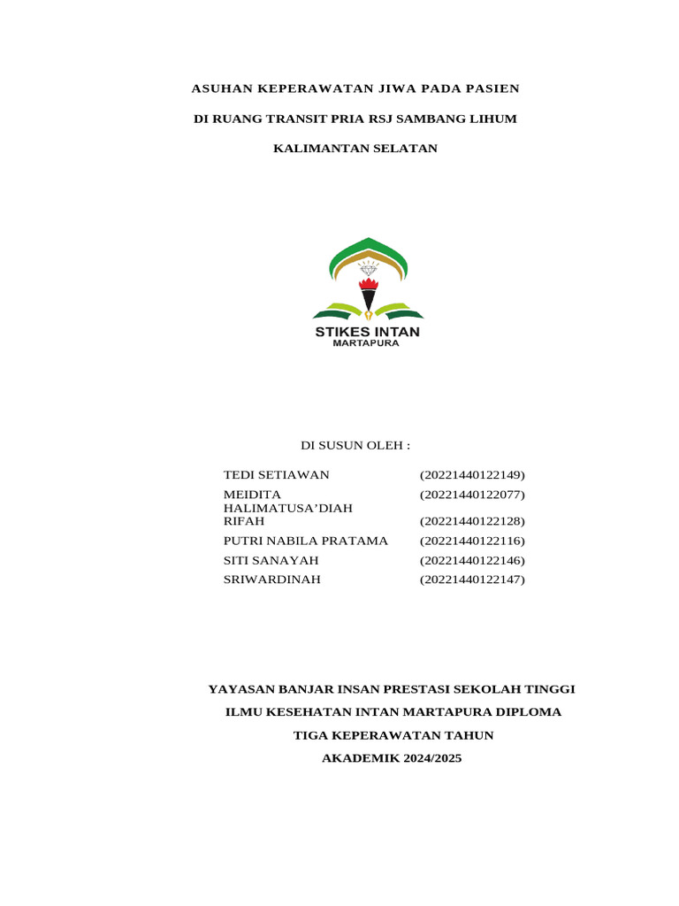 proposal TAK RPK New Transit pria[1] | PDF