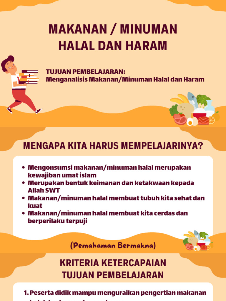 Panduan Makanan Halal dan Haram | PDF