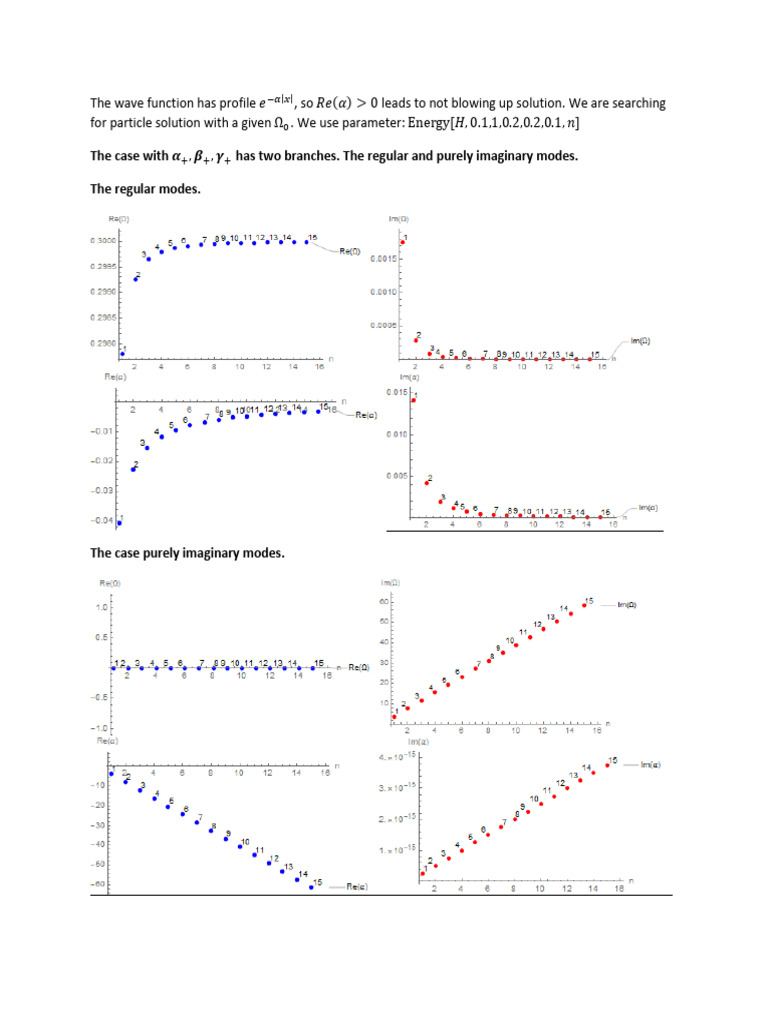 QNMs and Alpha (Revised Alpha Min) | PDF