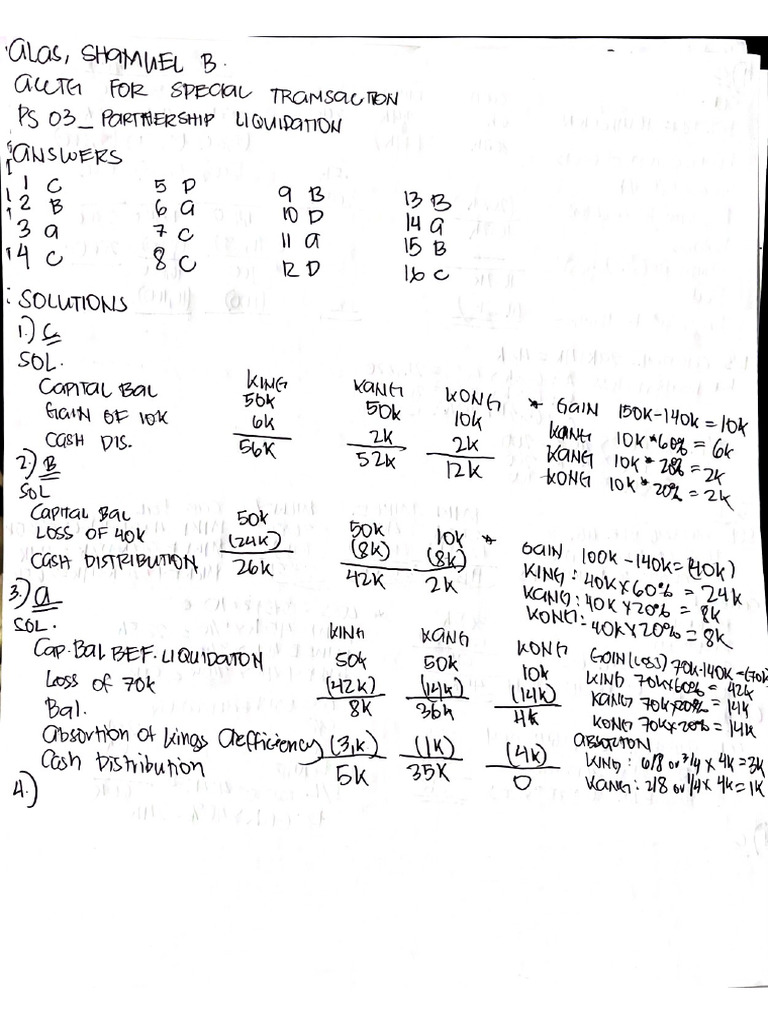 PS 03 - Alas, Shamuel | PDF