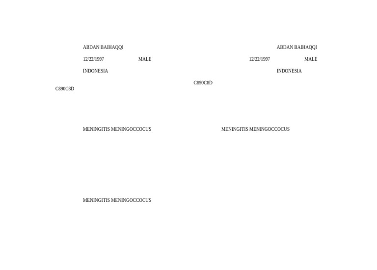 Format Print ICV | PDF
