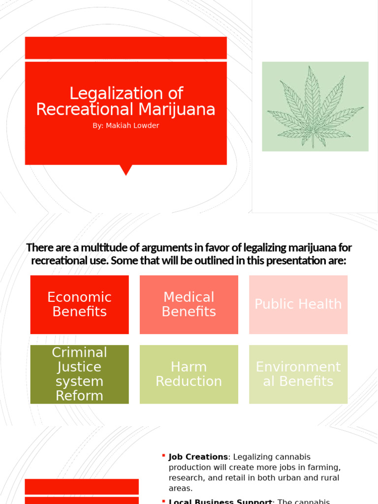 Benefits of Legalizing Recreational Marijuana | PDF | Cannabis (Drug ...