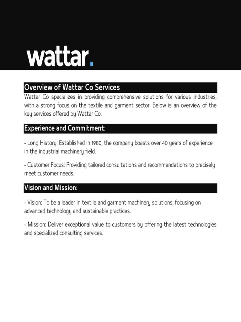 Wattar_Co_Services | PDF