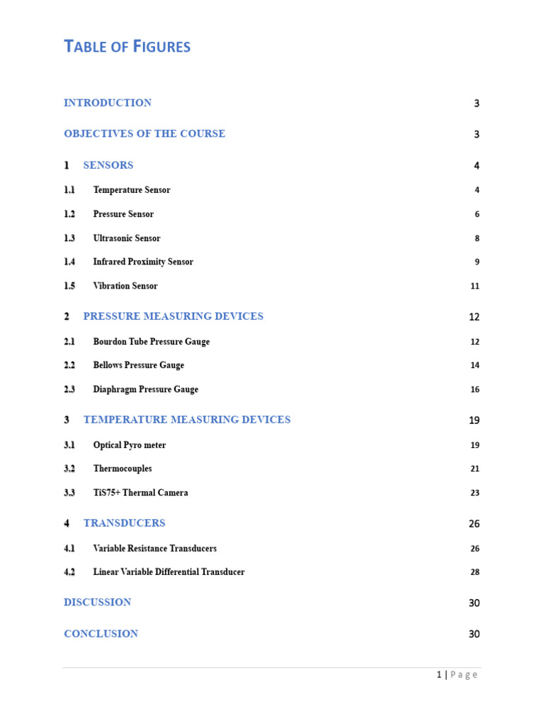 Instrumentation & Measurements Lab Manual Assignment | PDF | Pressure ...