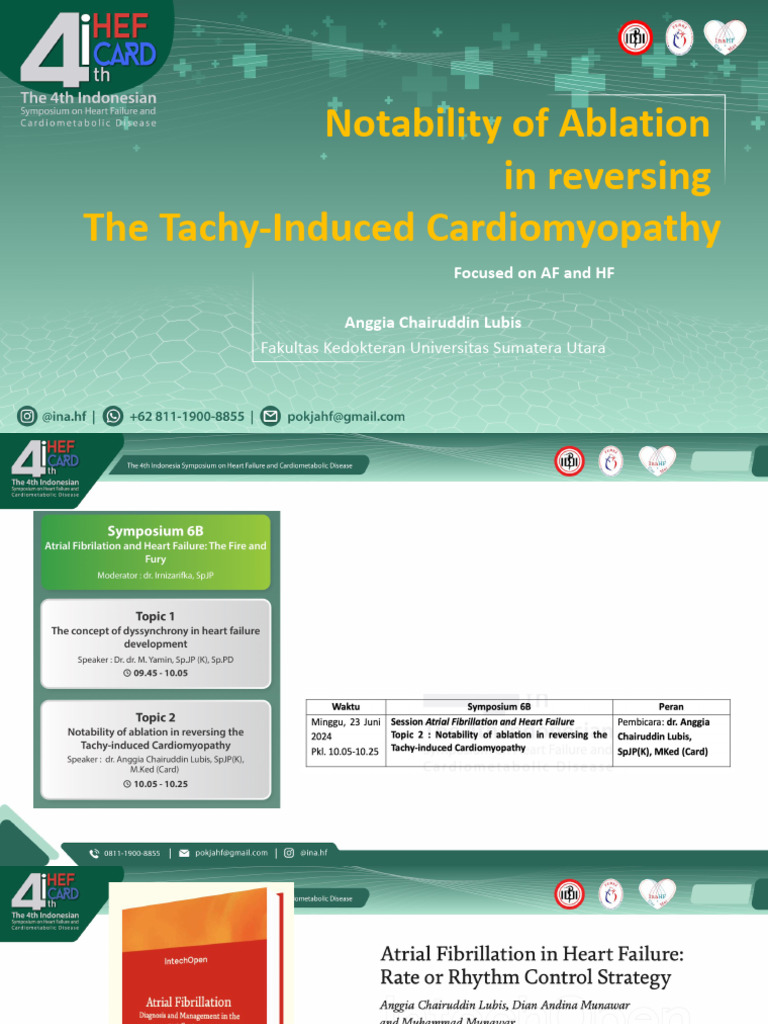 Notability of Ablation in reversing The Tachy-Induced Cardiomyopathy ...