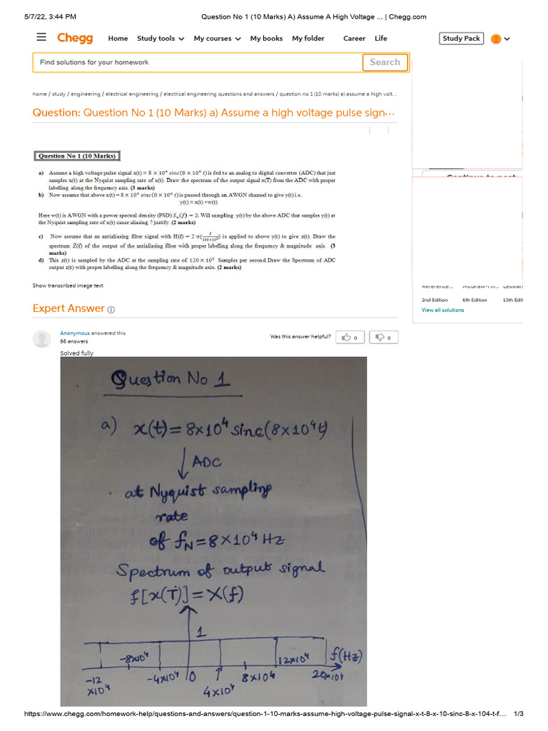 2k18 ADC Solution Paper | PDF | Voltage | Power Inverter